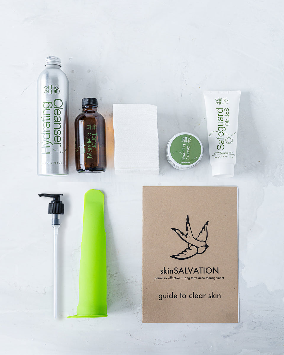 getting started skin clearing kit for normal to dry acne-prone skin ...