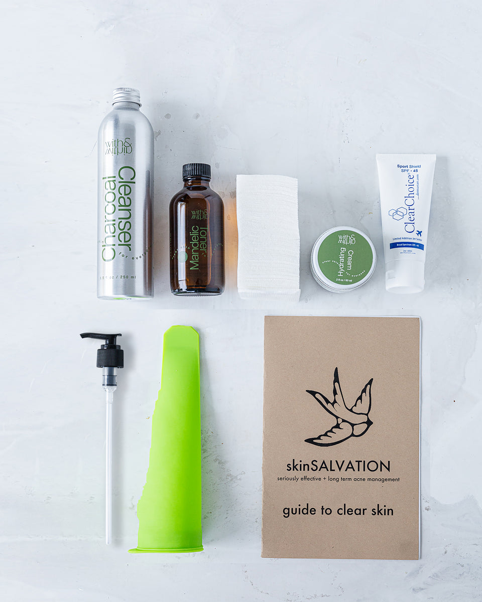 getting started clear skin kit for normal to oily acne-prone skin ...